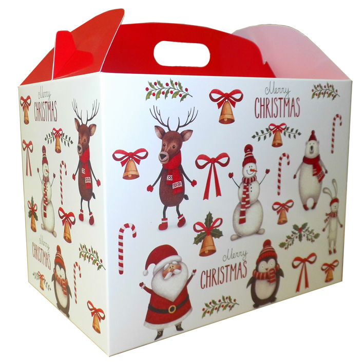 Gable Boxes - 24x18x16 (pk10 Large) - CHRISTMAS CHARACTERS ...