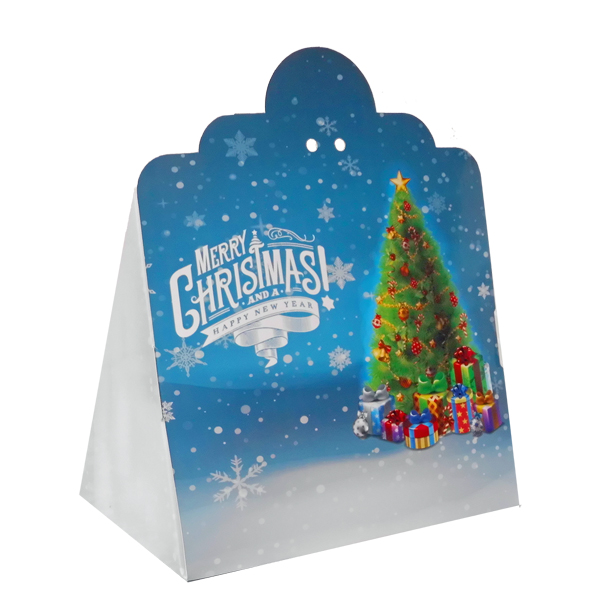 Triangle Gift Box (pk 10 Small) - CHRISTMAS CHARACTER - jaffaimports.co.uk