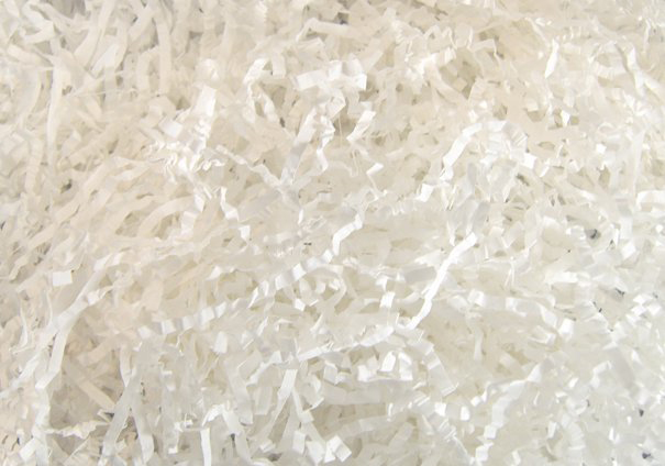 200g Crinkled Paper Shred - WHITE - jaffaimports.co.uk
